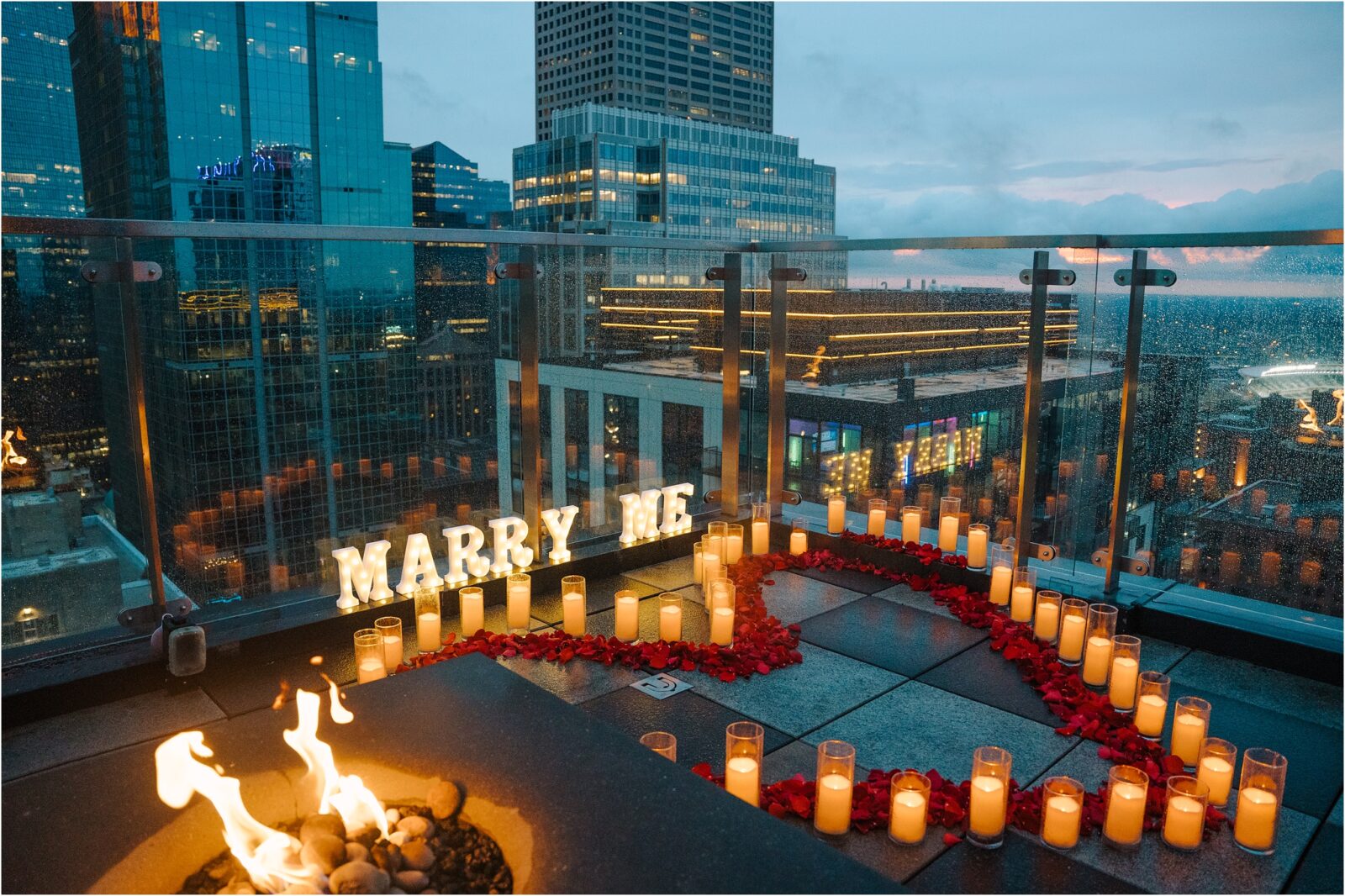 Styled Night proposal in the City - Minneapolis